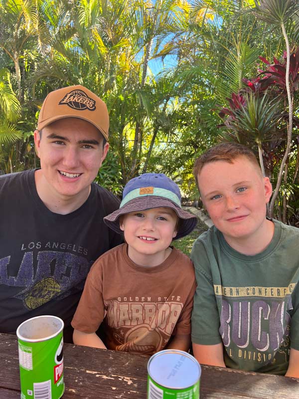 Pat and Archer: “I felt like I needed to be the strong one in the ...