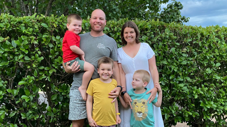 Nate and Rachel's family story | Redkite Nate and Rachel's story